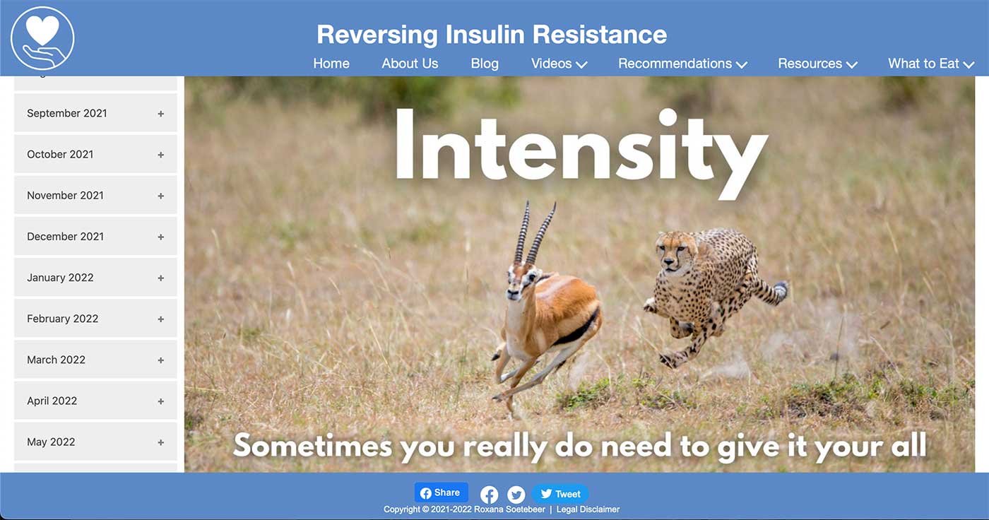 Gazelle Intensity by Joy Sypher
