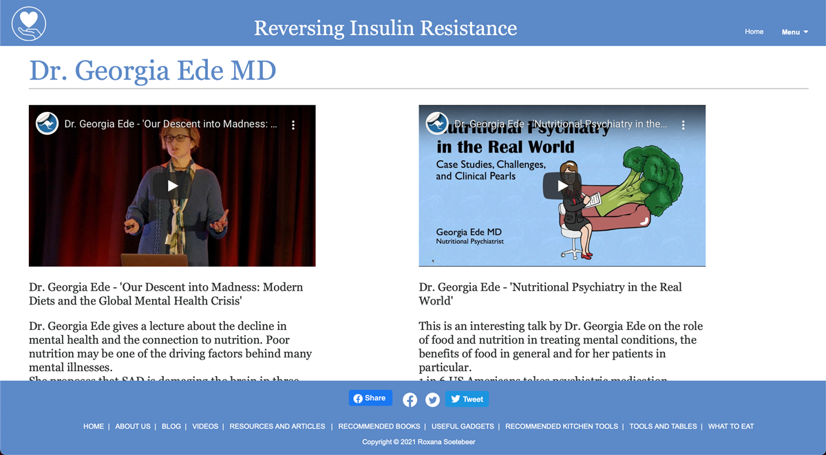 Reversing Insulin Restistance: Dr. Georgia Ede